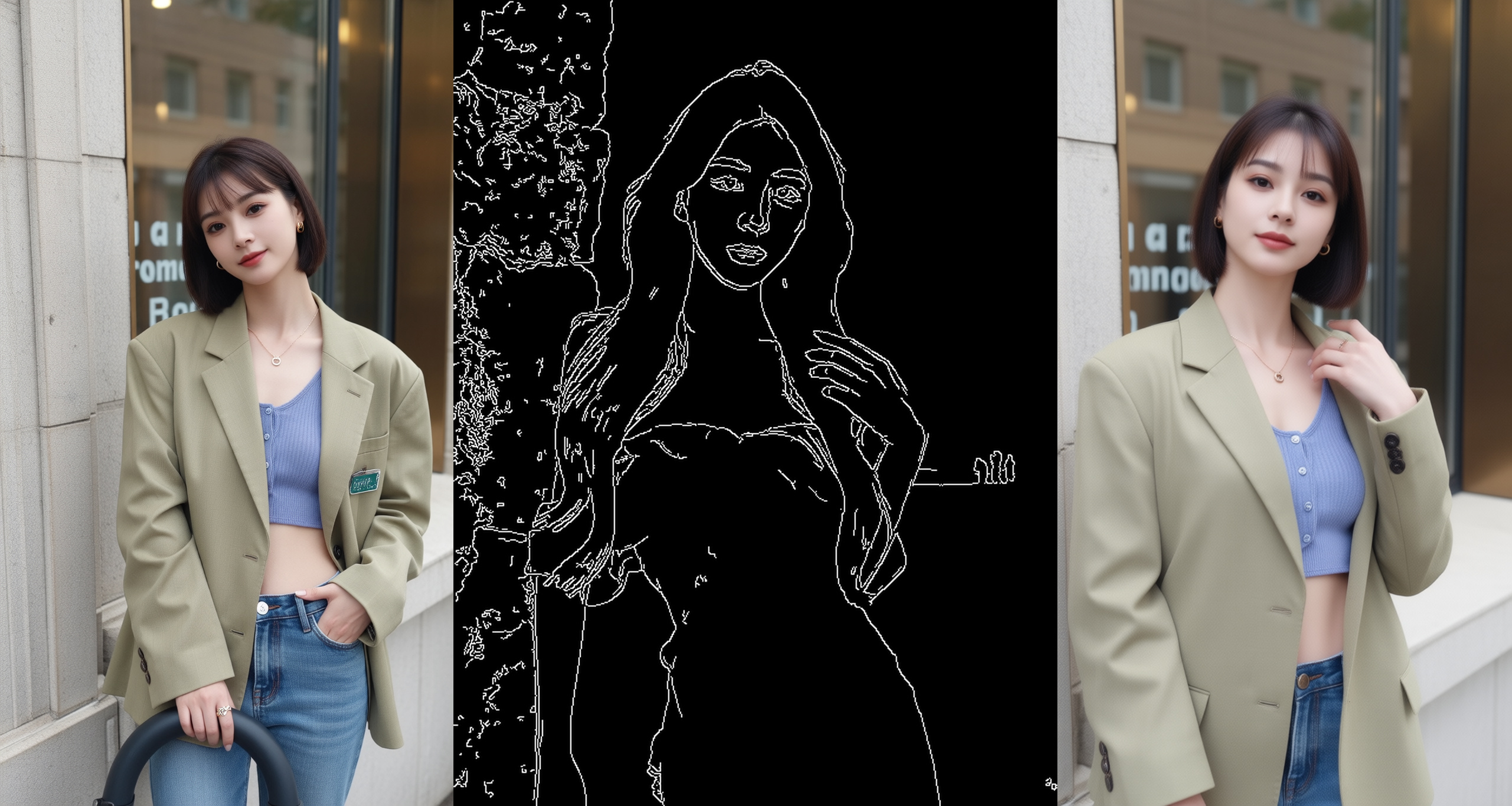 Qwen Edit Image Editing Canny Controlnet | ComfyUI Workflow