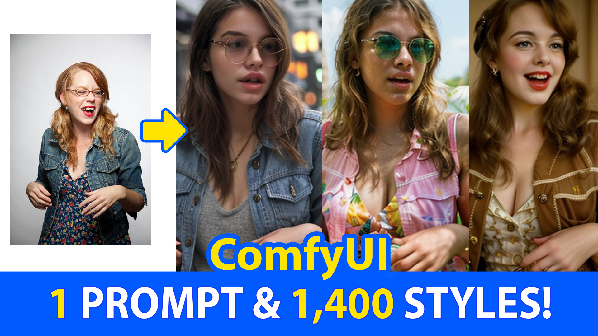 ComfyUI | MileHighStyler - Style Generator | ComfyUI Workflow