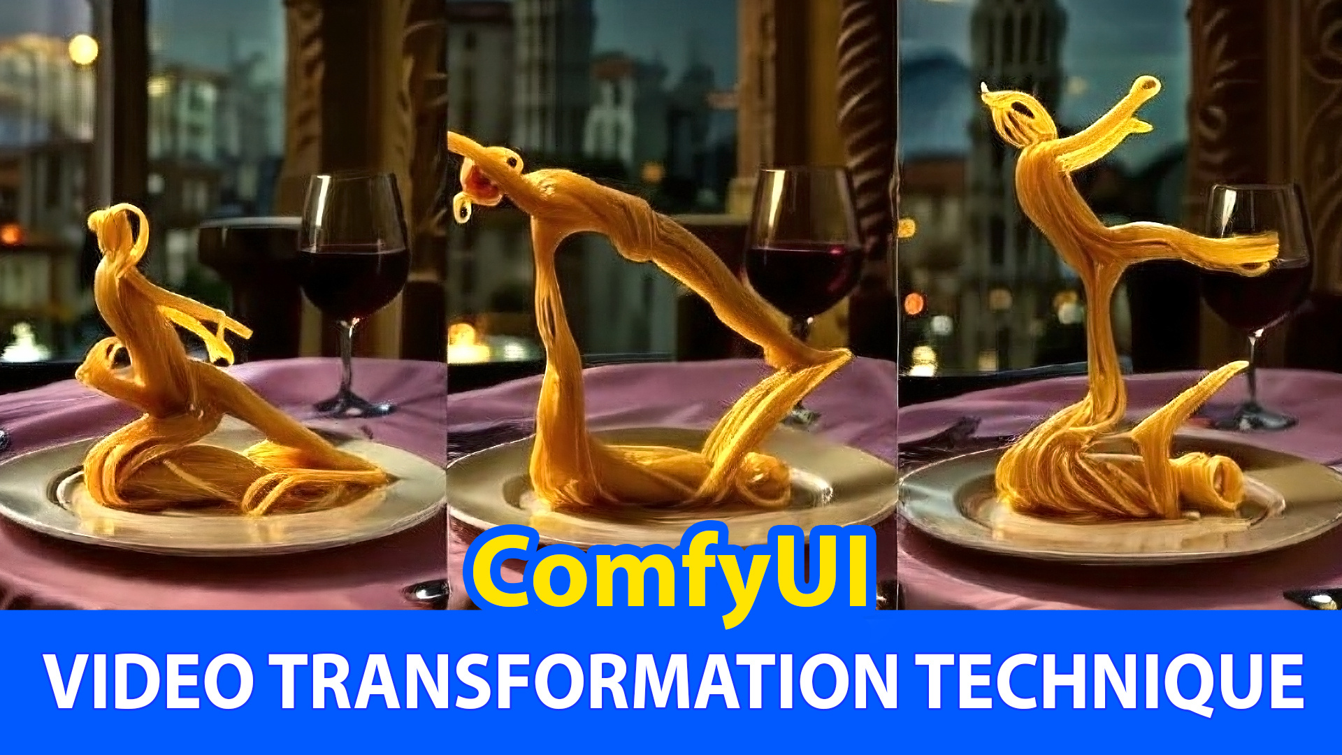 ComfyUI - Video Transformation Technique - AnimateDiff, ControlNet, IPAdapter | ComfyUI Workflow