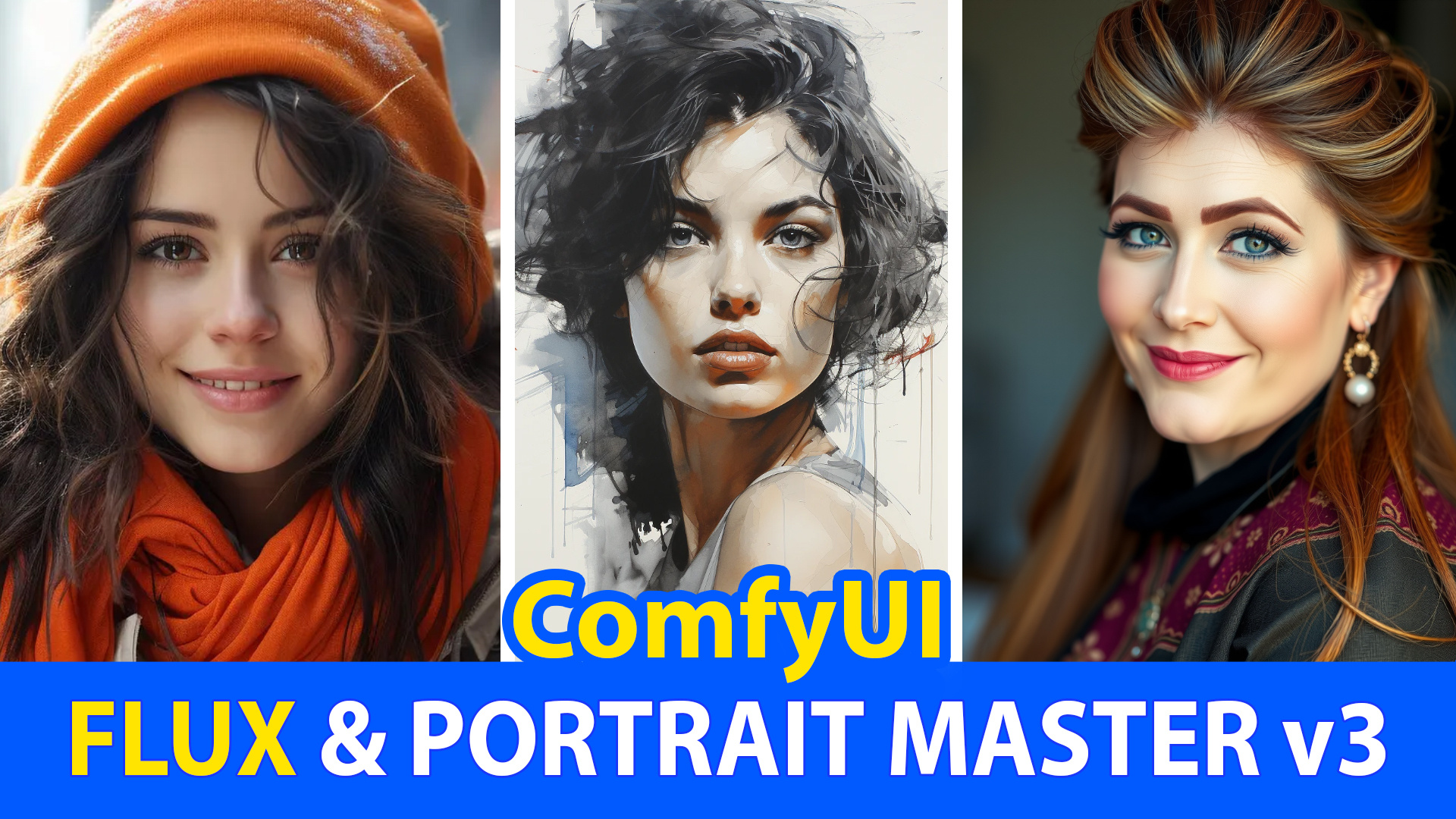 ComfyUI - Flux & Portrait Master v3 | ComfyUI Workflow