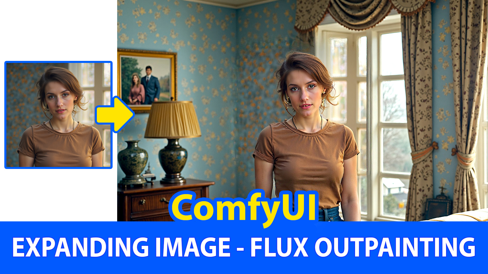 Expand and Enhance: Perfect Outpainting with Flux | ComfyUI Workflow