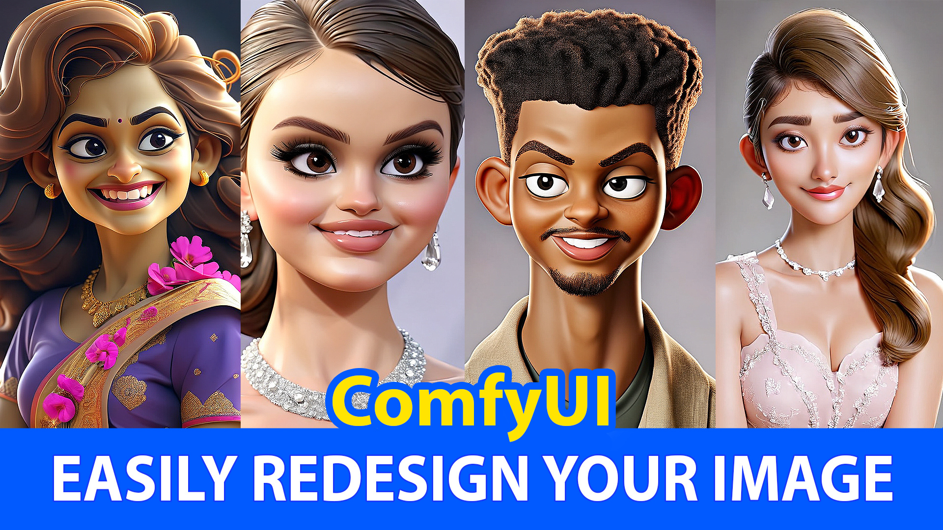 ComfyUI - Easily Redesign Your Image | ComfyUI Workflow
