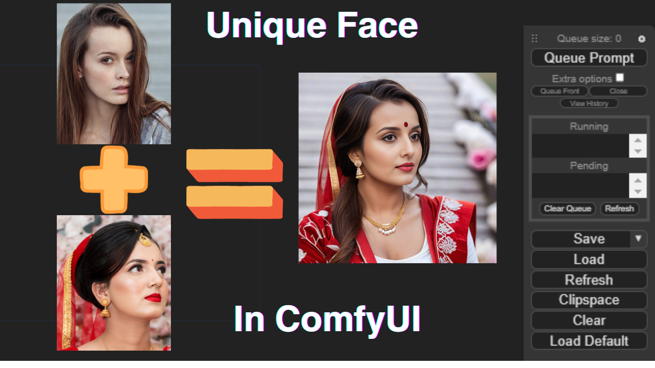CREATE A UNIQUE 'NOBODY' FACE WITH IPADAPTER | ComfyUI Workflow