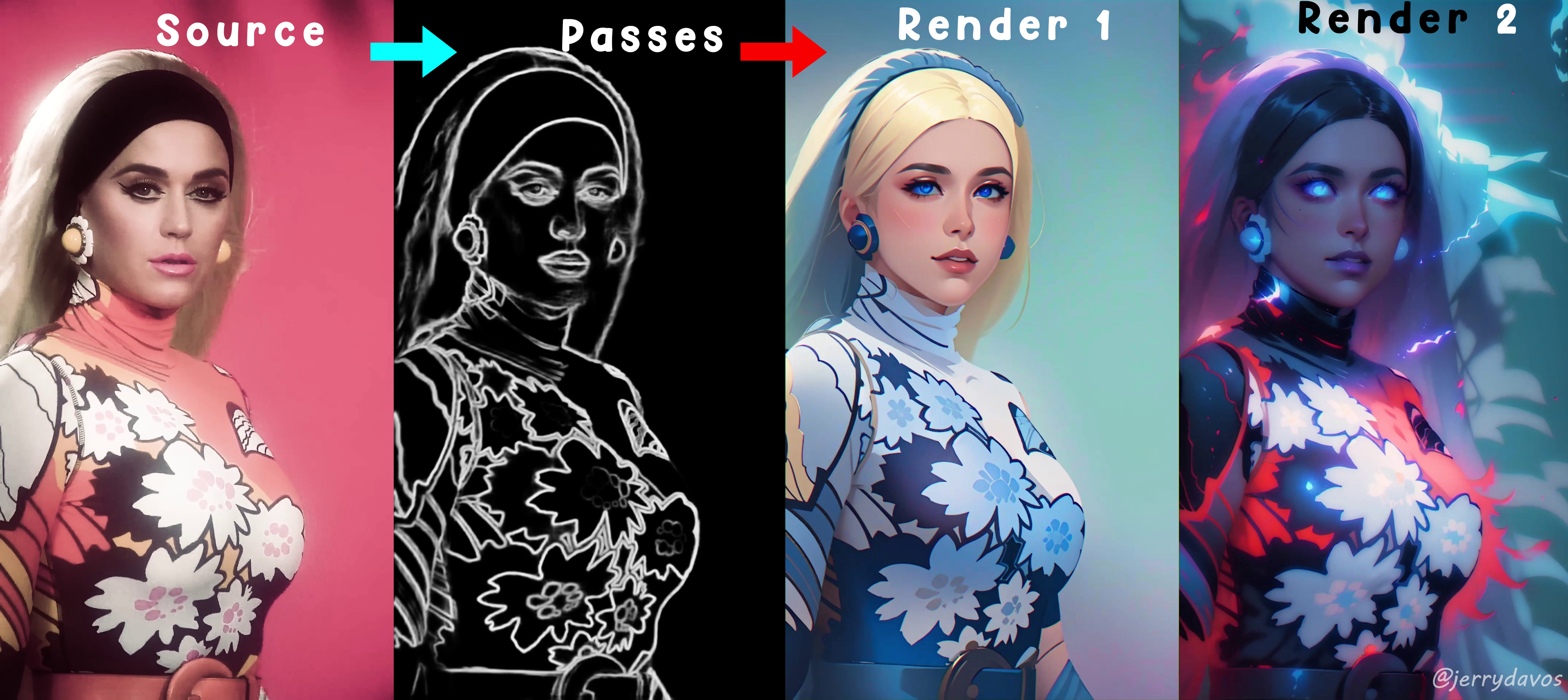 [v2.1] ControlNet Passes Extractor with Custom Save Folders [Part 1] | ComfyUI Workflow