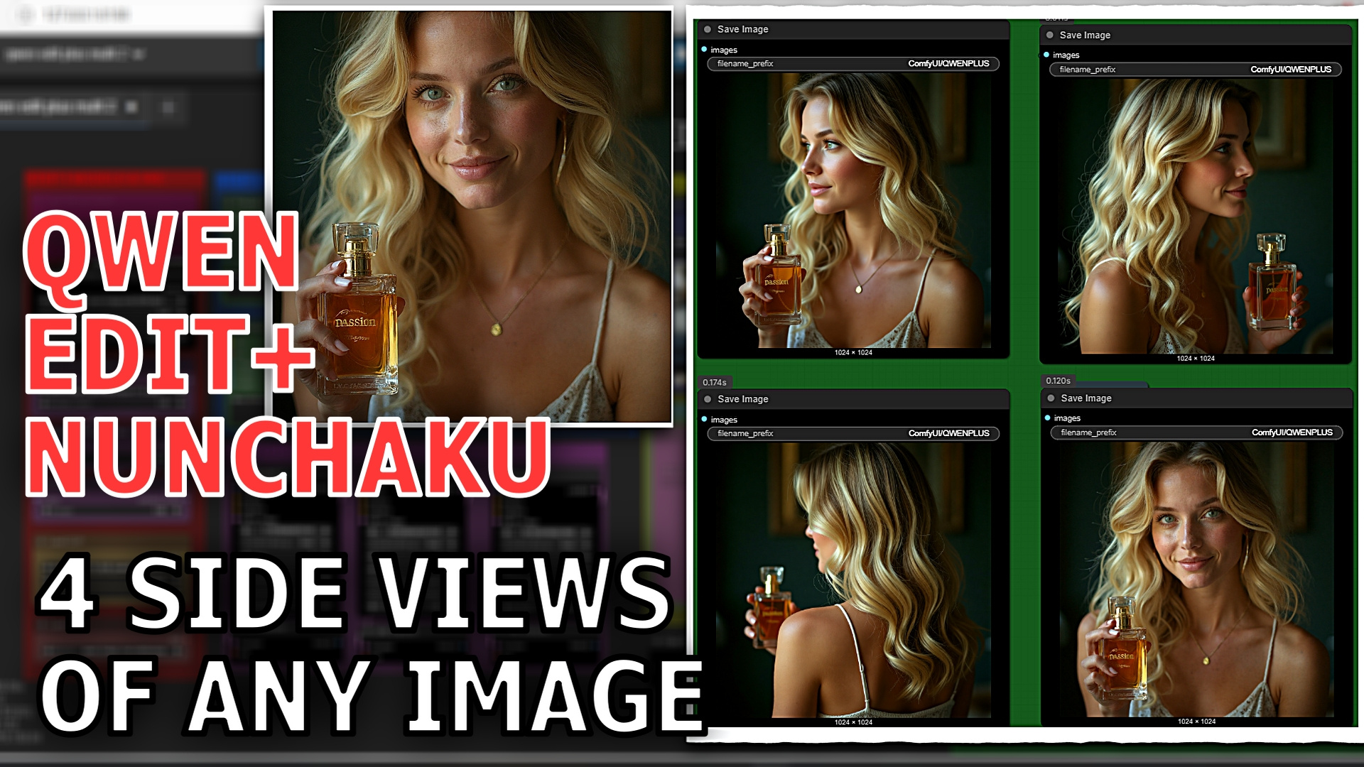 Create Multiple Image Views from one image Using Qwen Edit 2509 | ComfyUI Workflow
