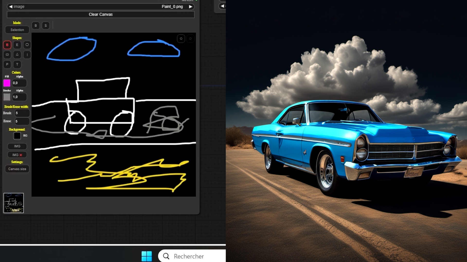PAINTER Drawing nodes using SDXL-lightning | ComfyUI Workflow