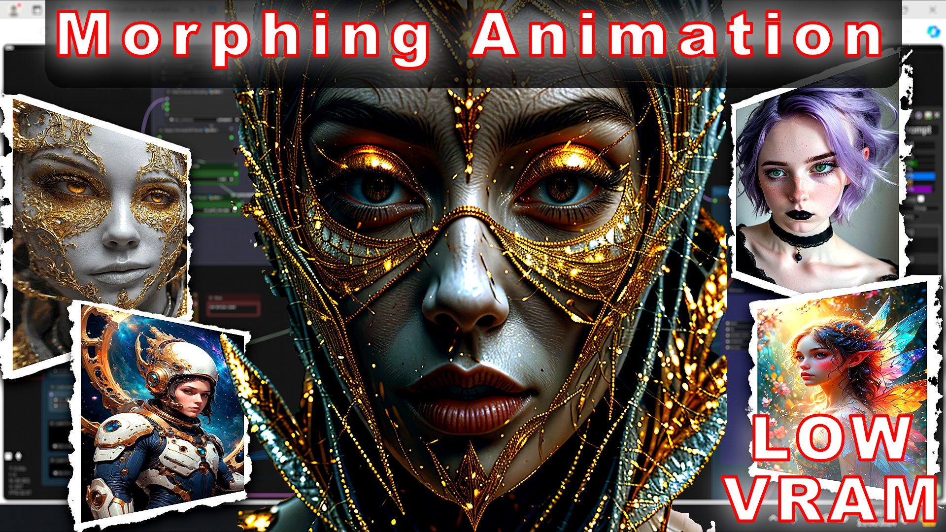 Creating Morphing Animation Using QRControlnet & IPAdaptor for lowVram ... Creating Morphing Animation Using QRControlnet & IPAdaptor for lowVram ...