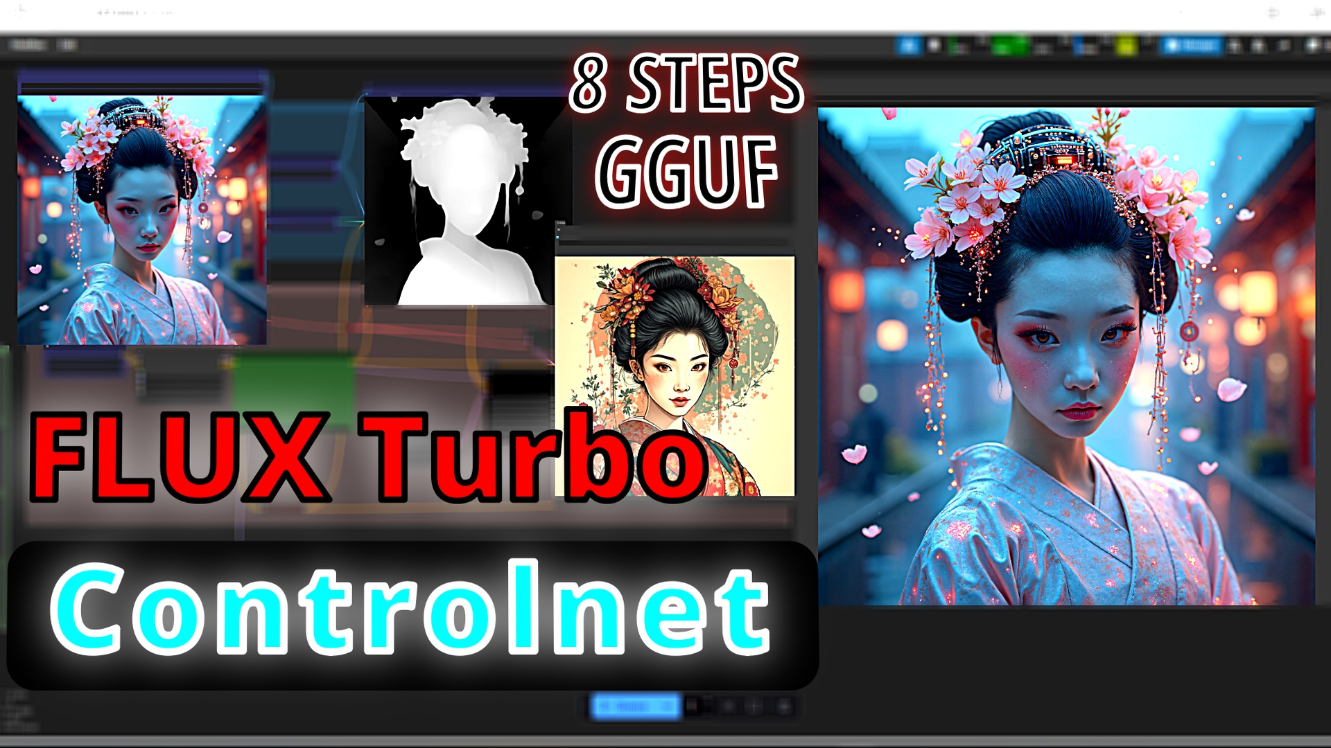 How To Create Images Using 8 Steps Flux Turbo Model | ComfyUI Workflow