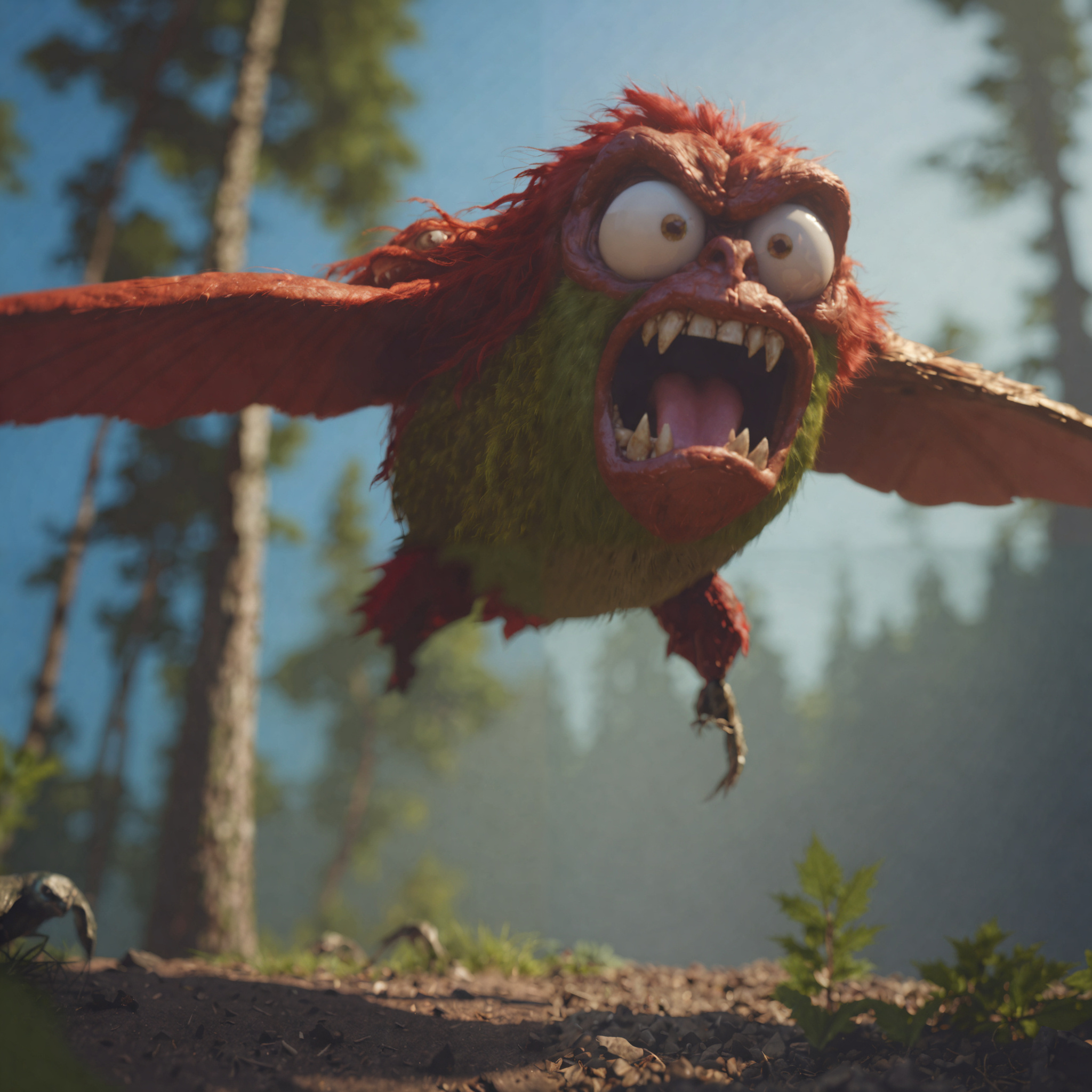 Angry frying bird | ComfyUI Workflow