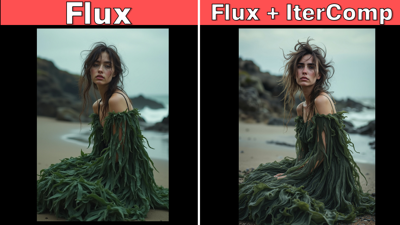 Flux Enhance Workflow: Refining and Upscaling with IterComp | ComfyUI Workflow