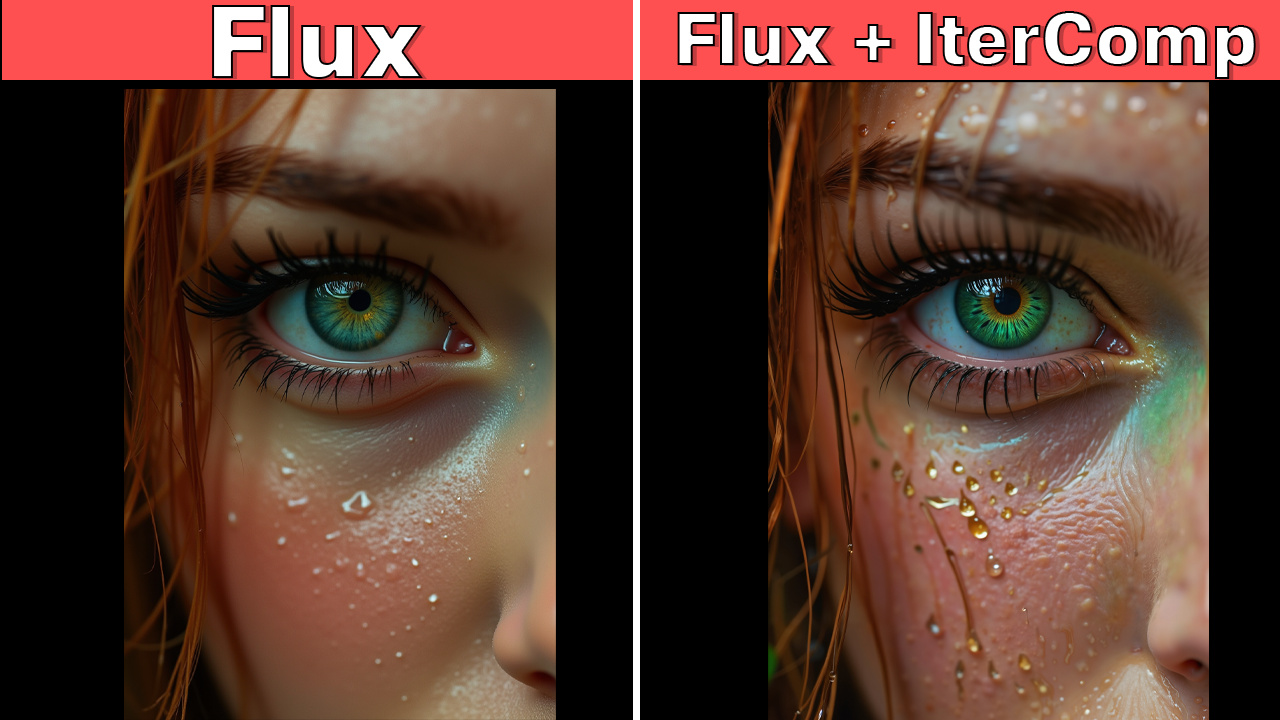 Flux Enhance Workflow: Refining and Upscaling with IterComp | ComfyUI Workflow