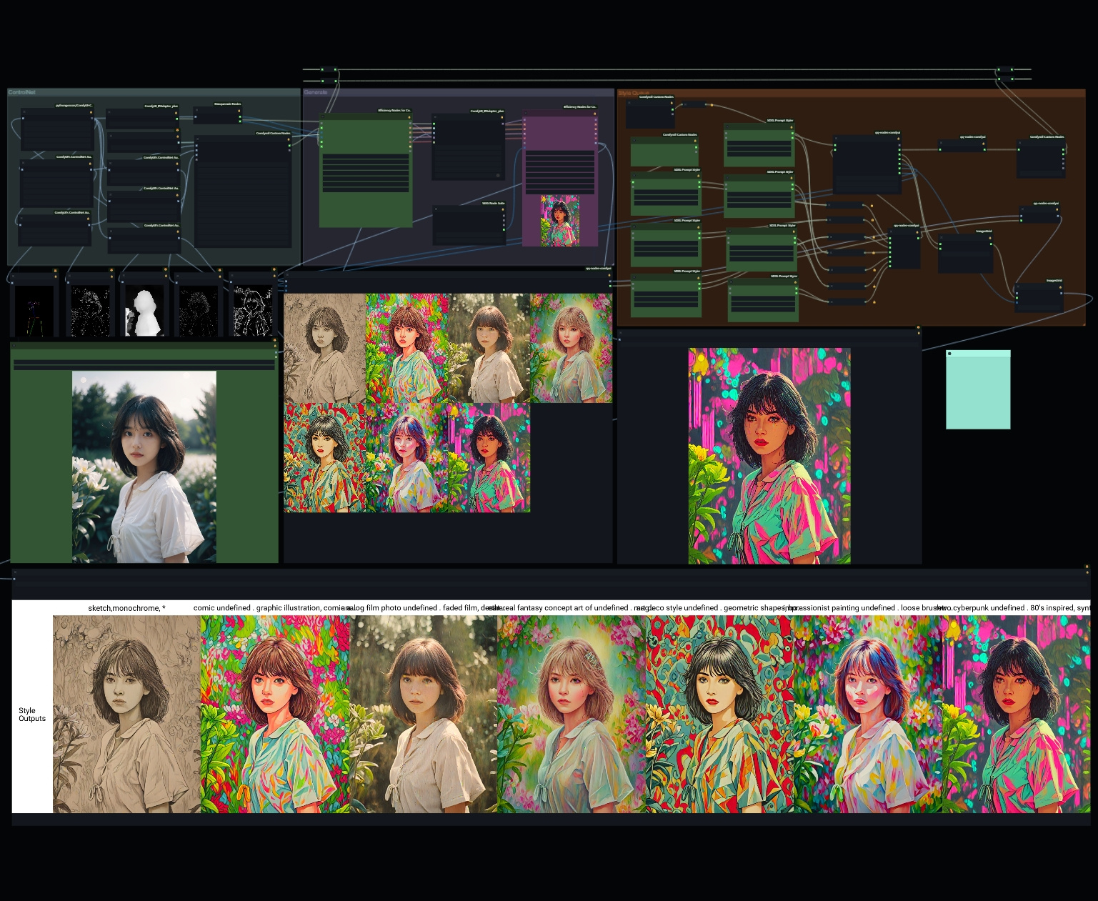 Ultimate Photo Style Converter 终极照片风格转换器 | ComfyUI Workflow