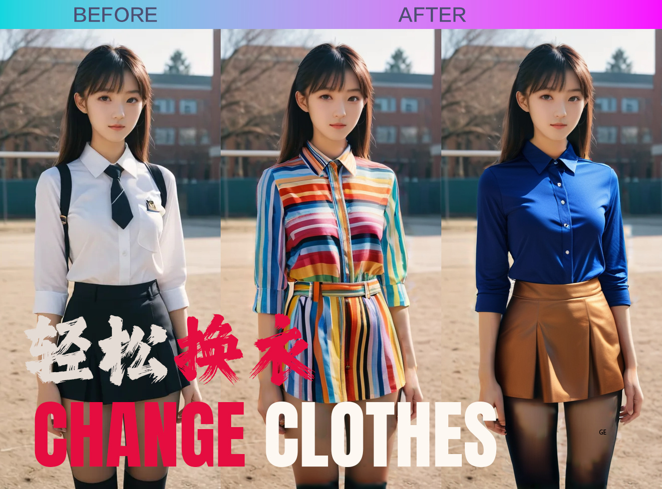一键换衣｜Inpainting_Change_Clothes | ComfyUI Workflow