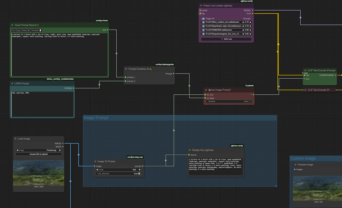 FLUX HDRI | 32bit | .hdr | ComfyUI Workflow