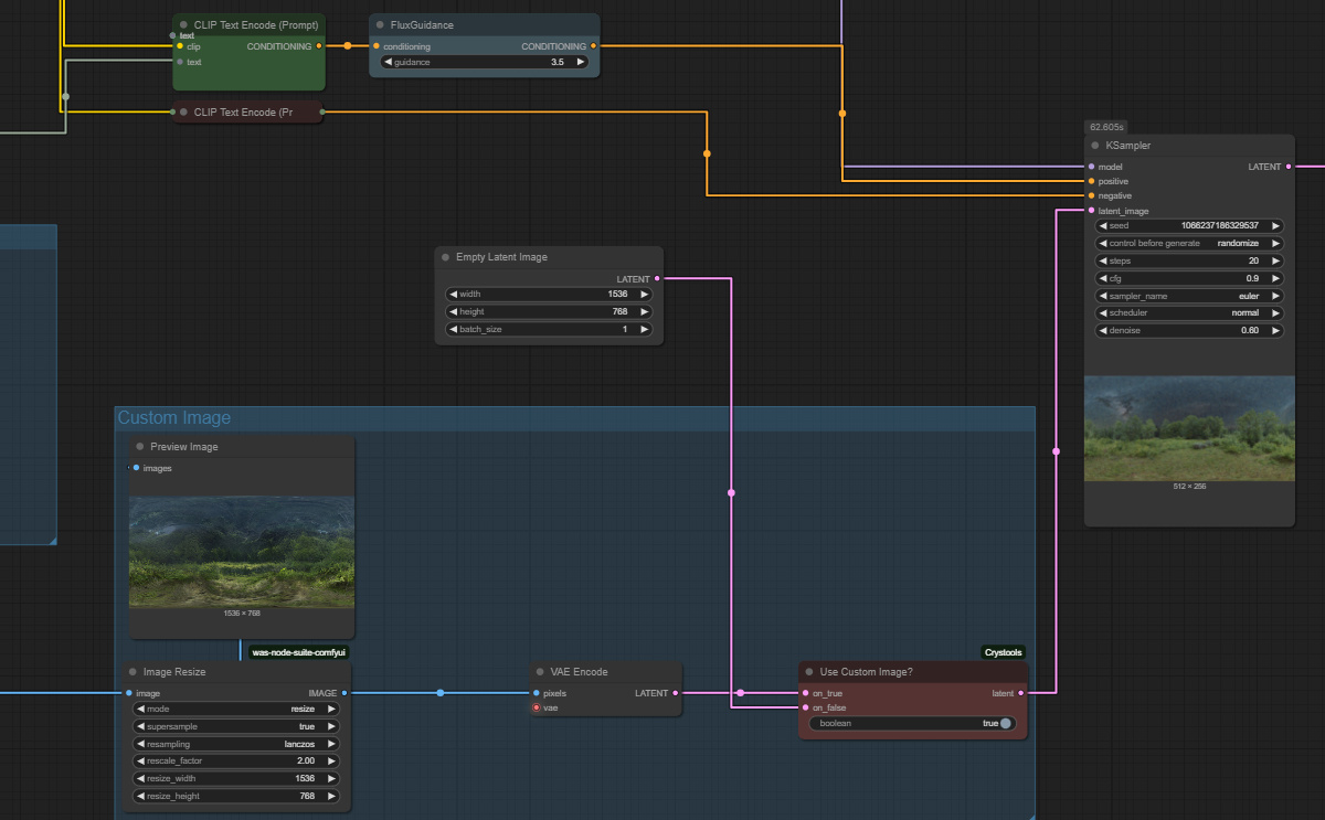 FLUX HDRI | 32bit | .hdr | ComfyUI Workflow