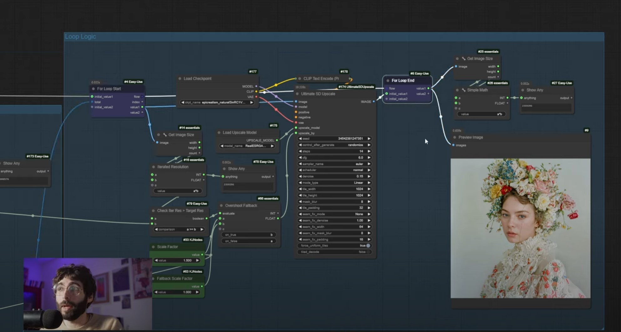 Iterative Upscaler - Automated with Loops | ComfyUI Workflow