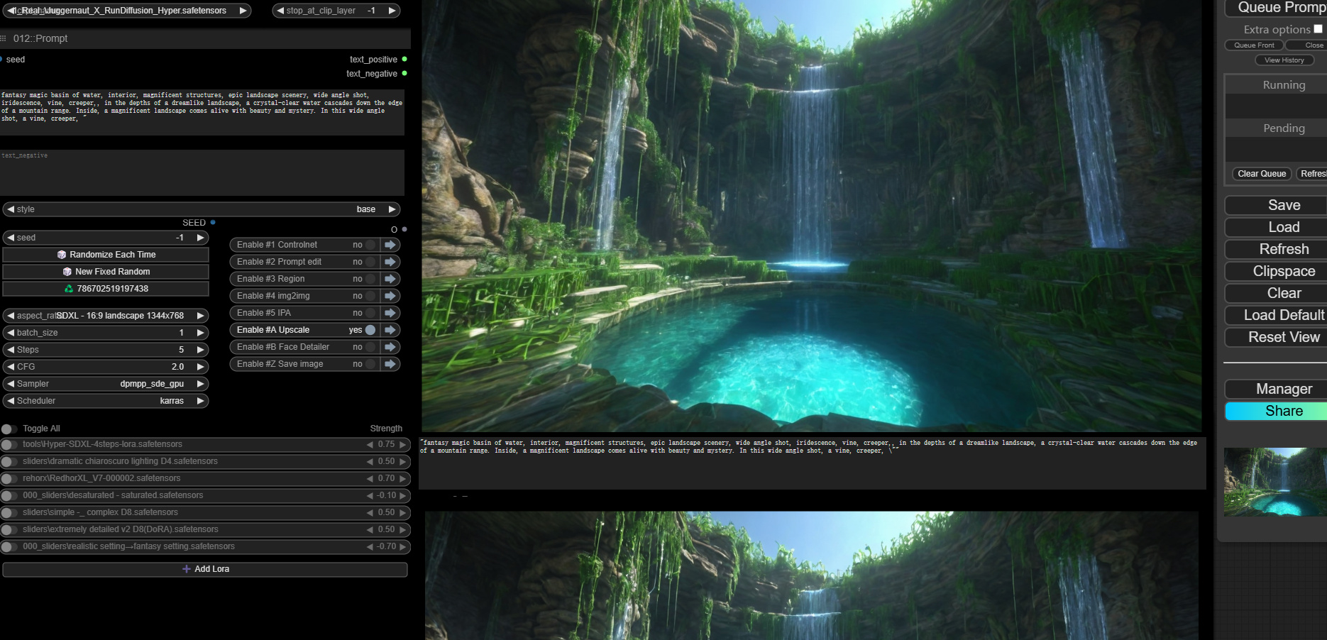 Modular_BasicUI 模块化ComfyUI界面 | ComfyUI Workflow
