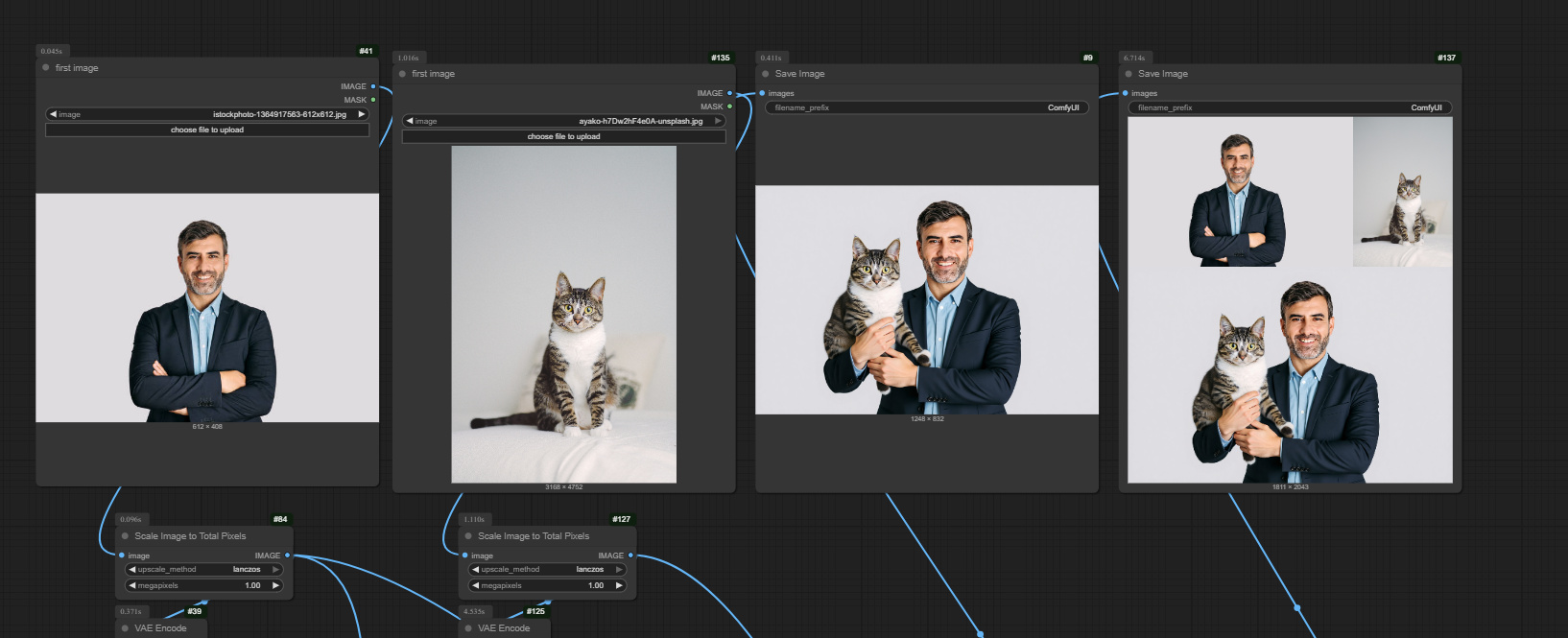 Flux Kontext - Multiple Img | ComfyUI Workflow