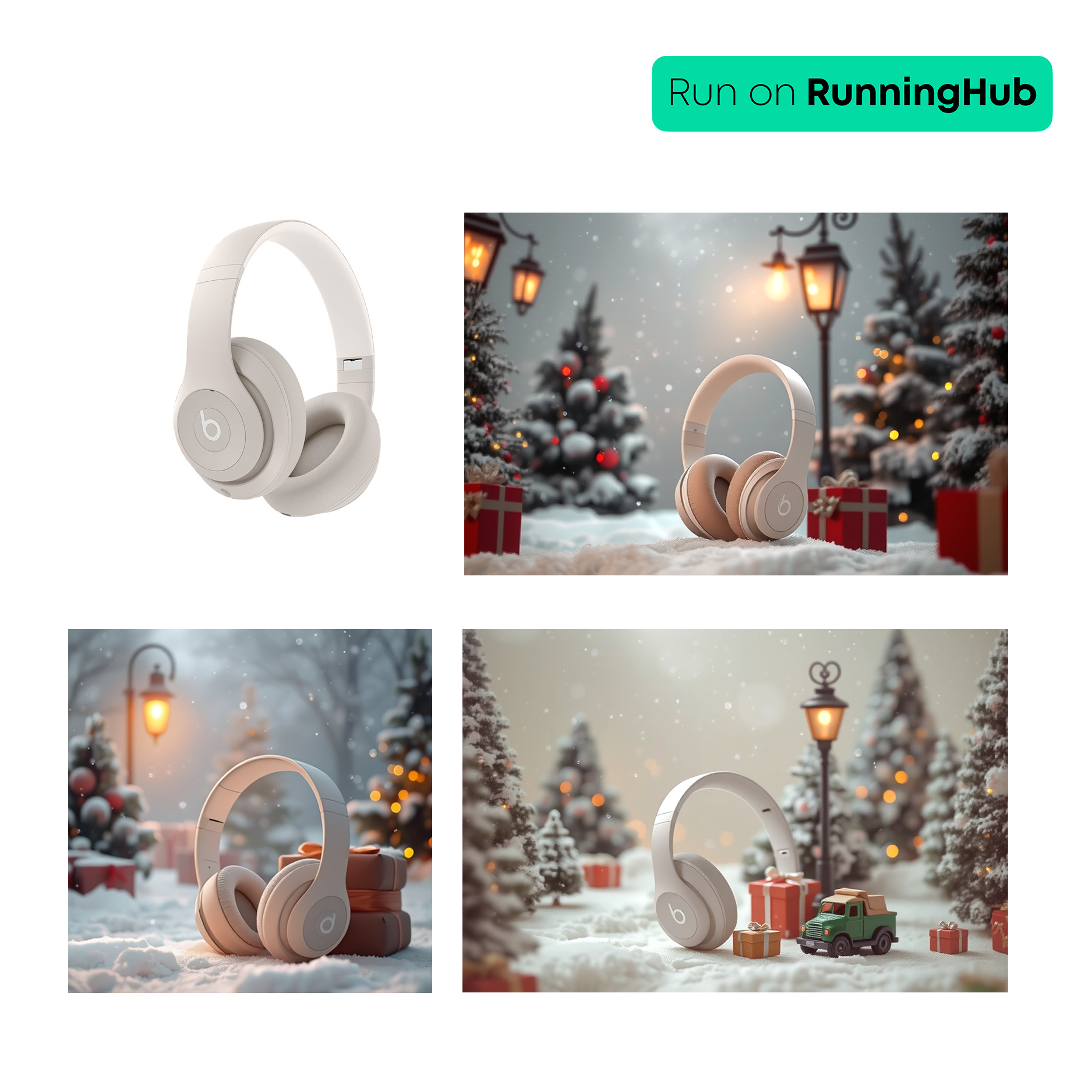 圣诞节商品图摄影OminiControl | ComfyUI Workflow