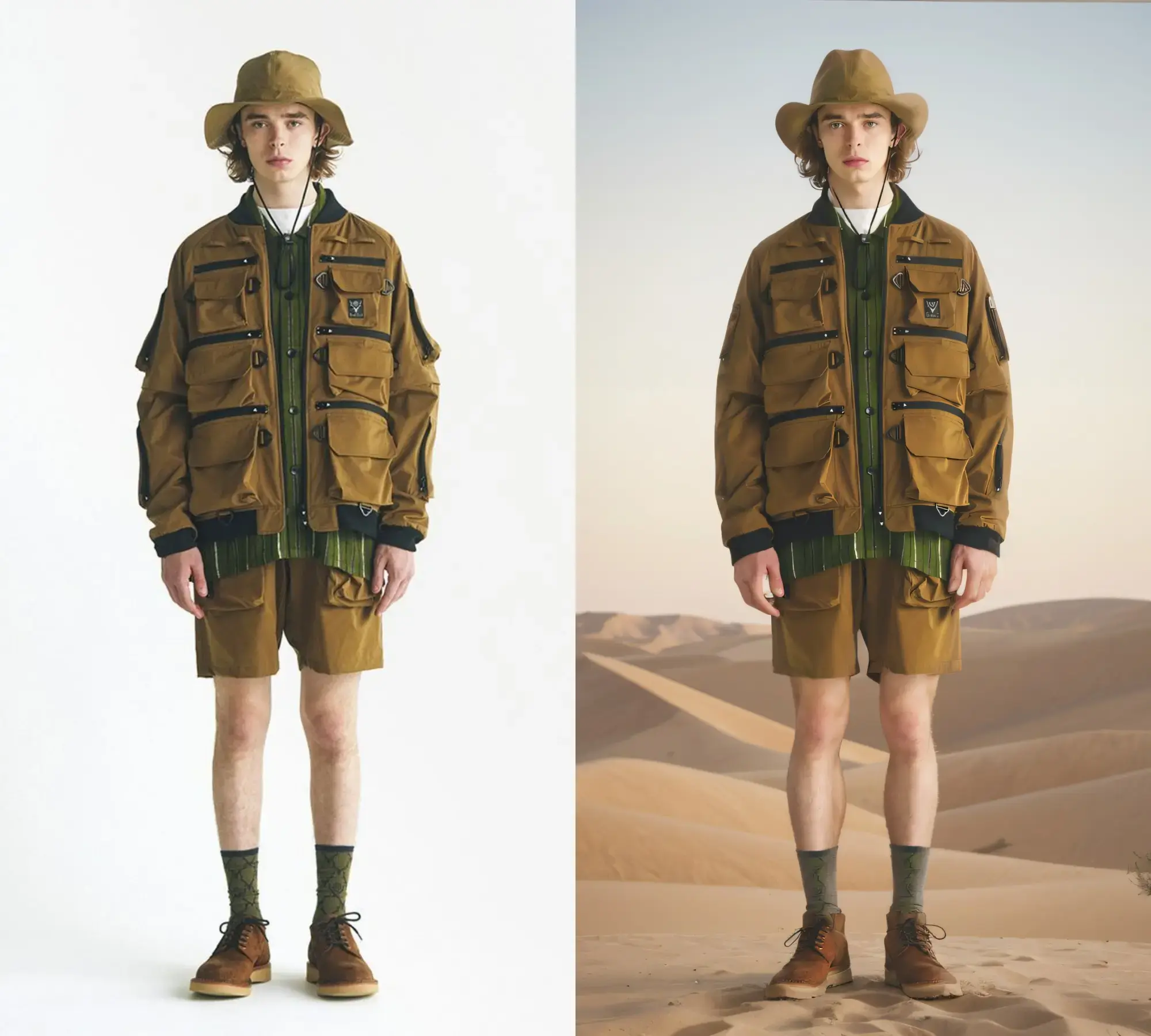 [One-click background change] Kolors model portrai【一键换背景】Kolors模型人像摄影 | ComfyUI Workflow