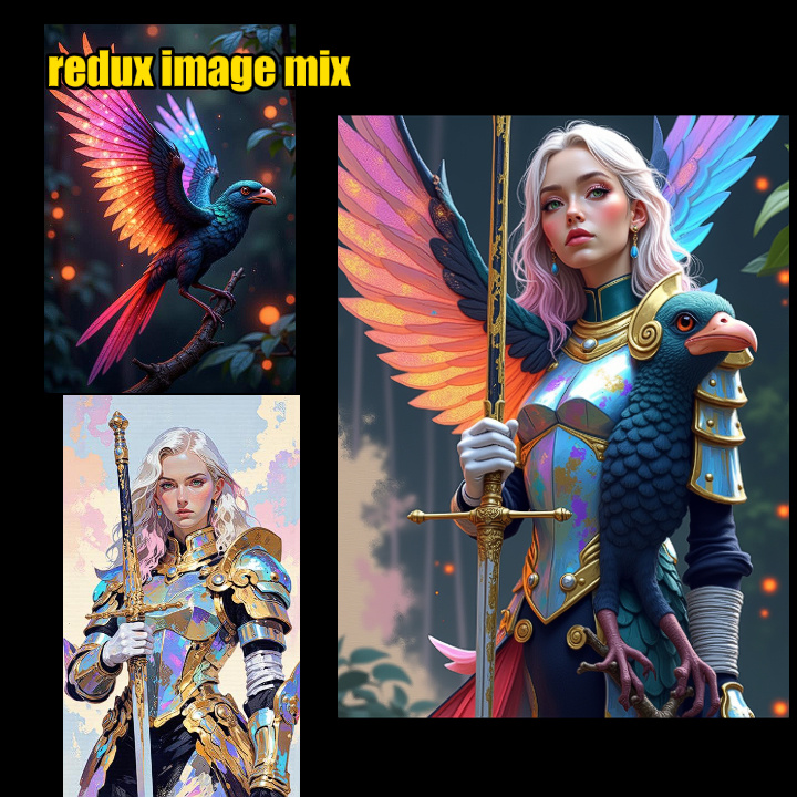flux redux image mixing | ComfyUI Workflow