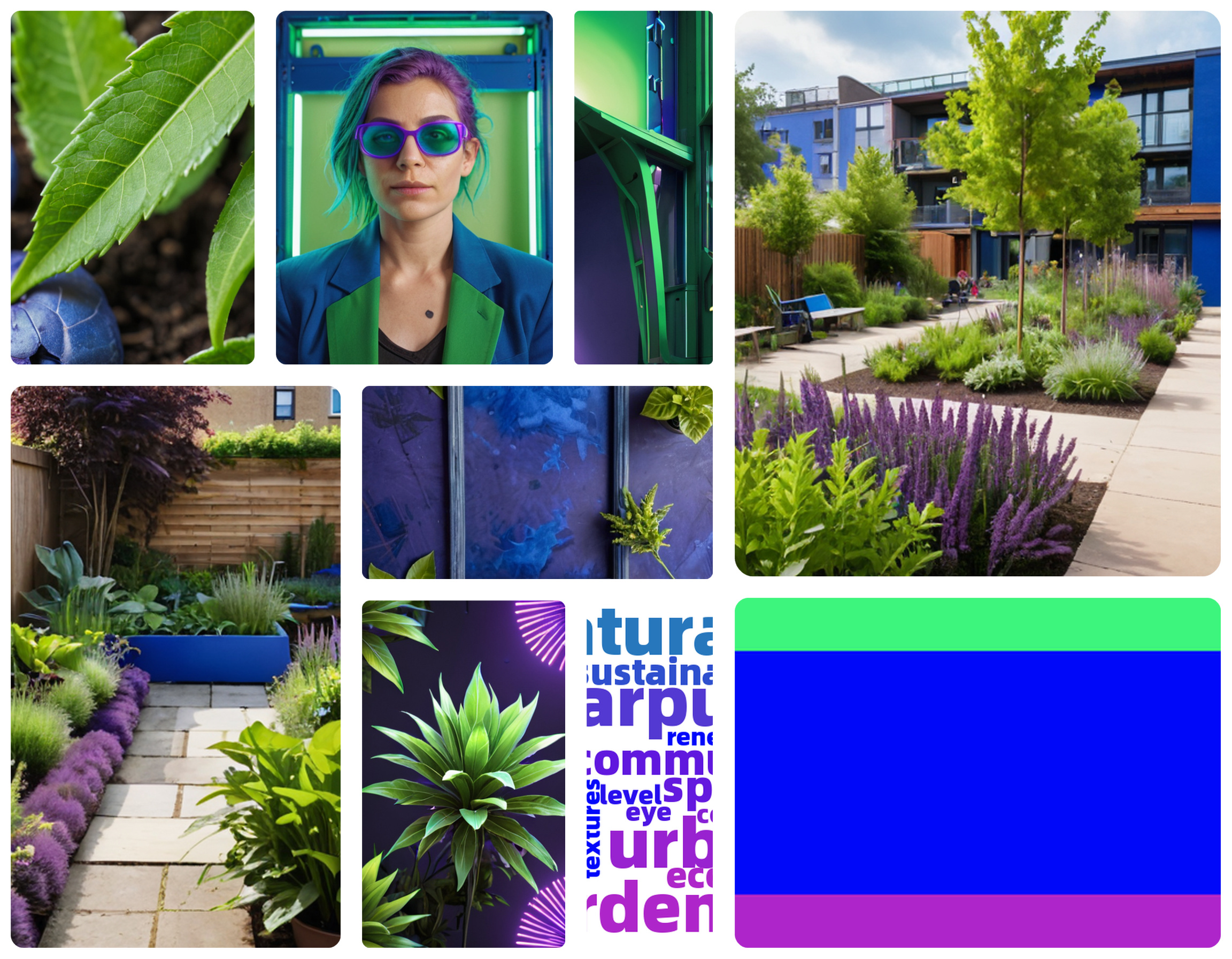 LLM-supported moodboard generator workflow with Polymath & Layernodes | ComfyUI Workflow