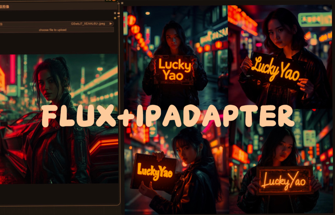 FLUX+IPADAPTER:Official workflow example | ComfyUI Workflow FLUX+IPADAPTER:Official workflow example | ComfyUI Workflow