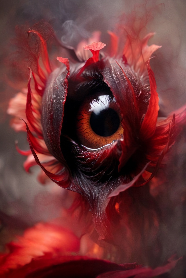 Red eye flower | ComfyUI Workflow