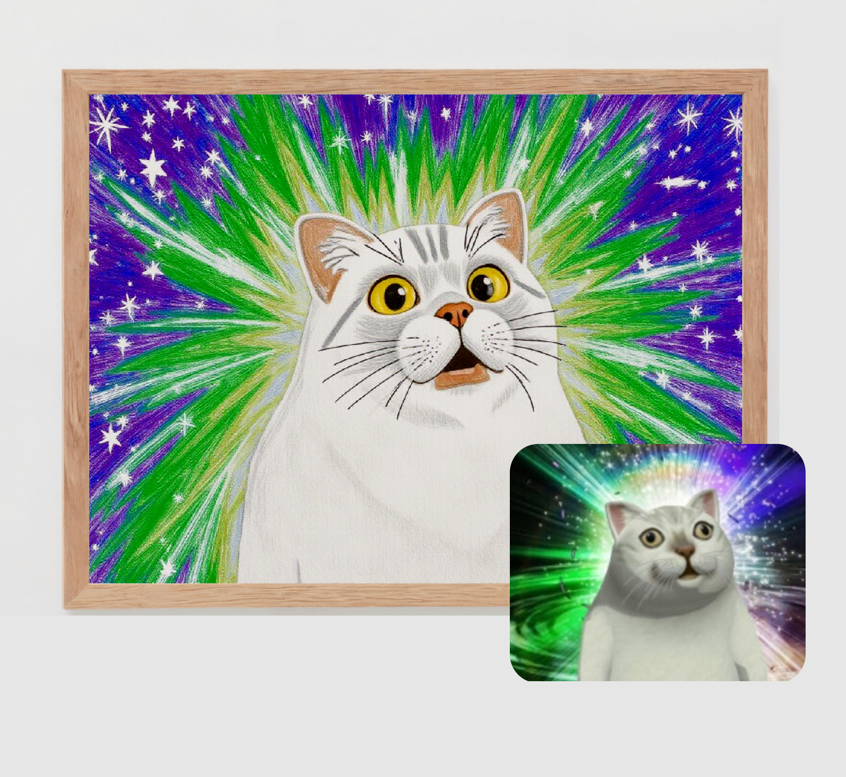 宠物铅笔画 Turn Pets Photo to Colored Pencil Drawing | ComfyUI Workflow