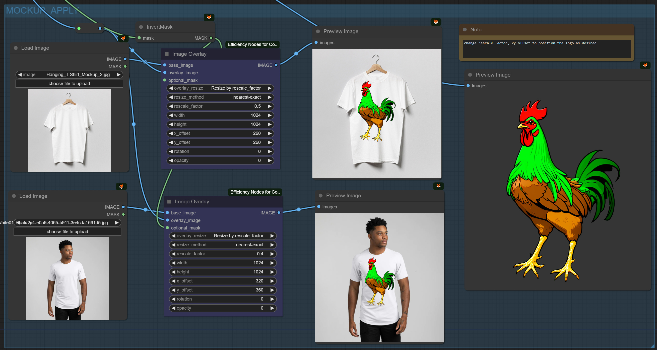 Logo maker & Mockup Apply with Layer Diffusion | ComfyUI Workflow Logo maker & Mockup Apply with Layer Diffusion | ComfyUI Workflow