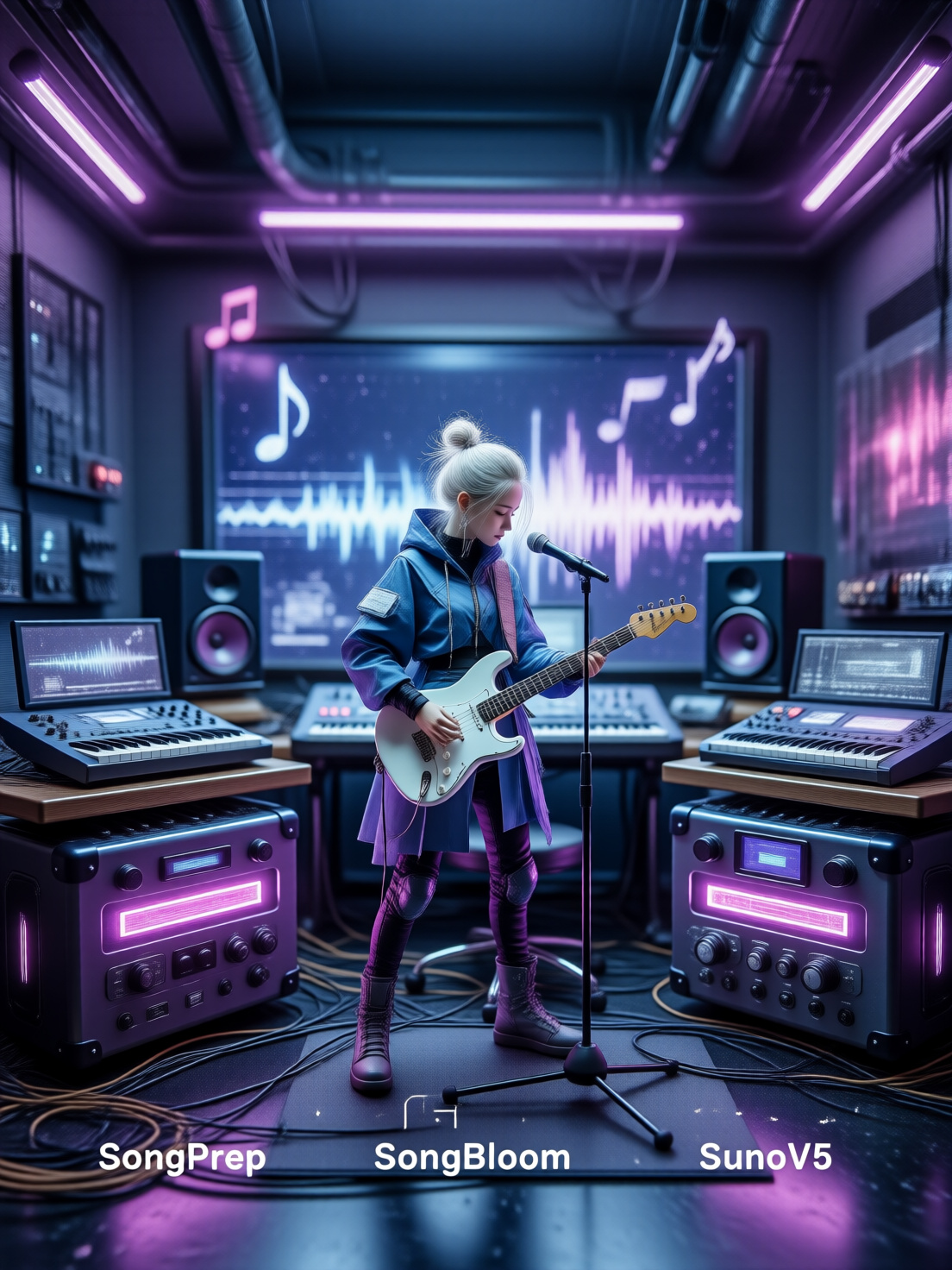 Automatic song reading and song arrangement SongPrep+Bloom structure, timestamp | ComfyUI Workflow