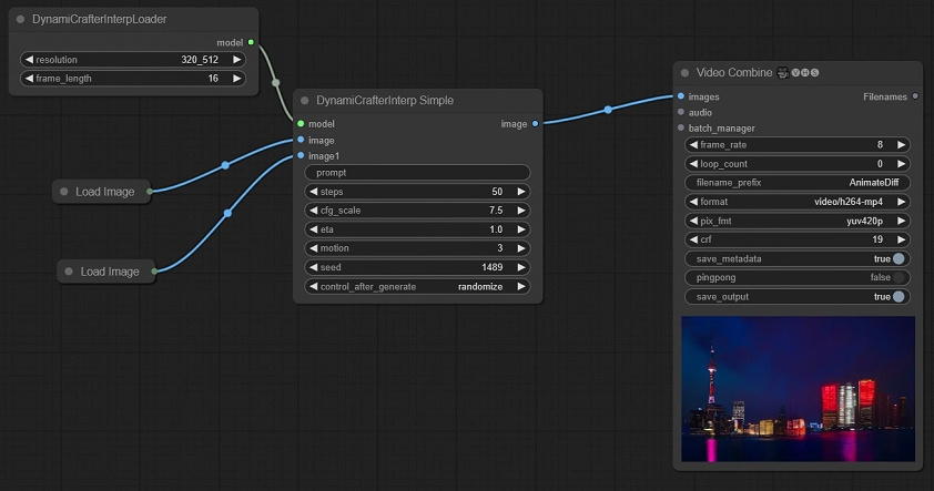 DynamiCrafter workflow | ComfyUI Workflow