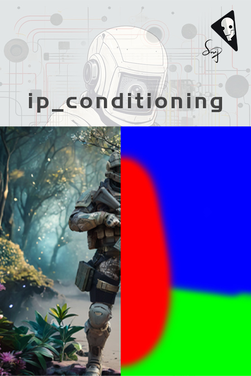 ipadapter conditioning(区域控制) | ComfyUI Workflow