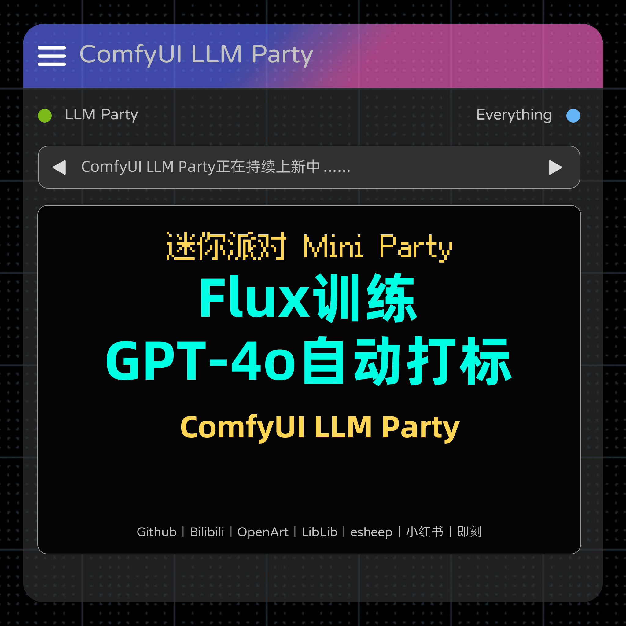 Mini Party for Flux自动打标 | ComfyUI Workflow