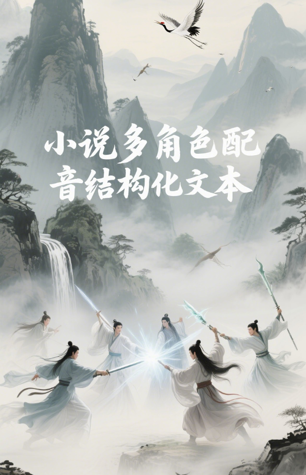 小说多角色配音结构化文本（搭配IndexTTS Pro使用） | ComfyUI Workflow