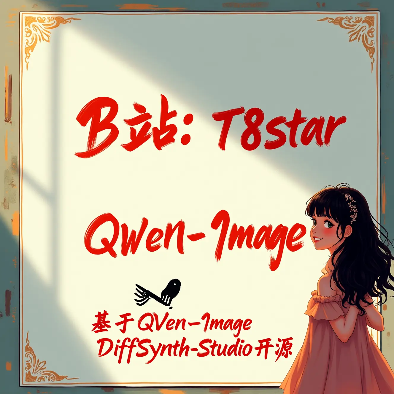 Qwen-Image-EliGen自由画布工作流V1 | ComfyUI Workflow