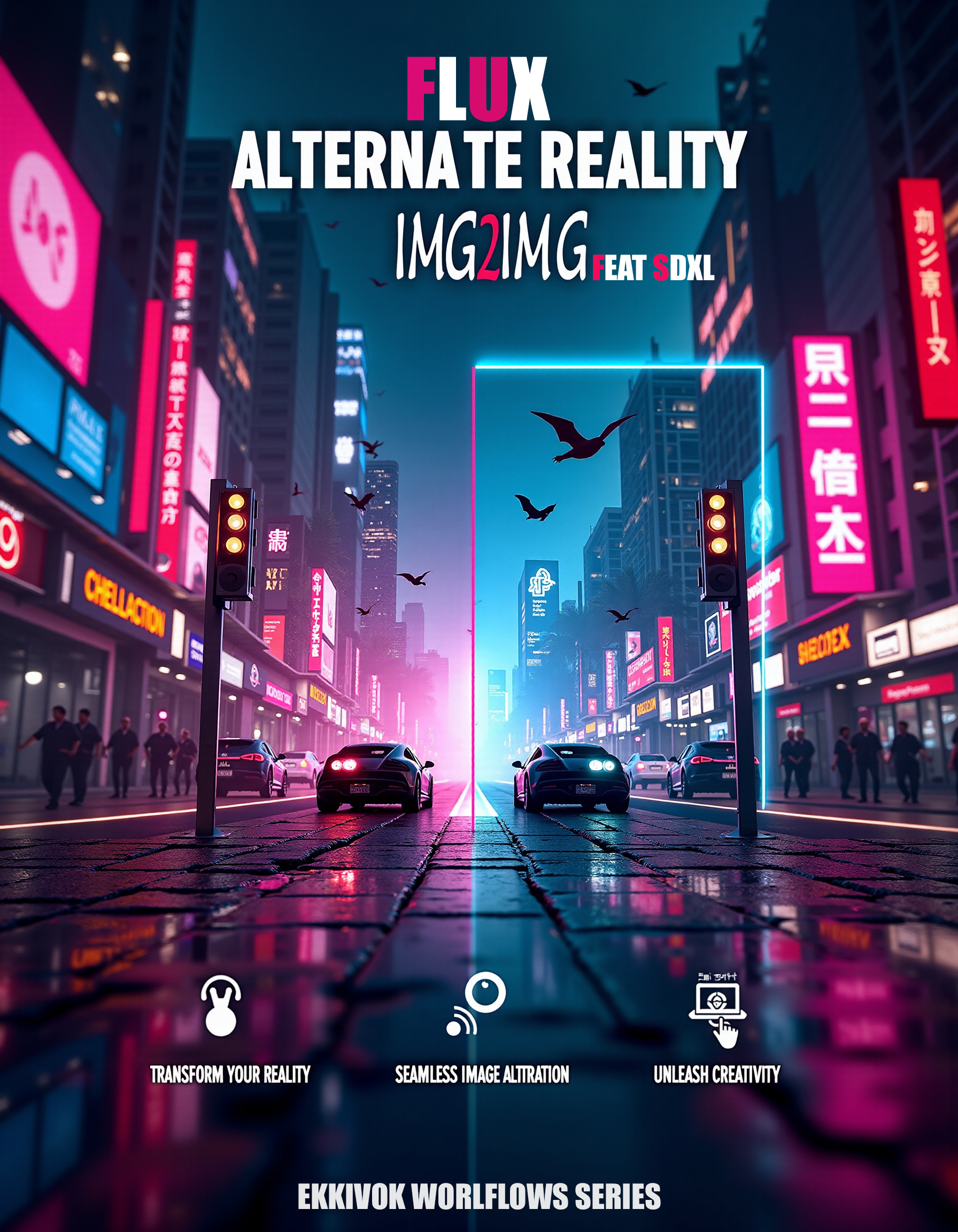 ALTERNATE REALITY - FLUX IMG2IMG PRO | ComfyUI Workflow