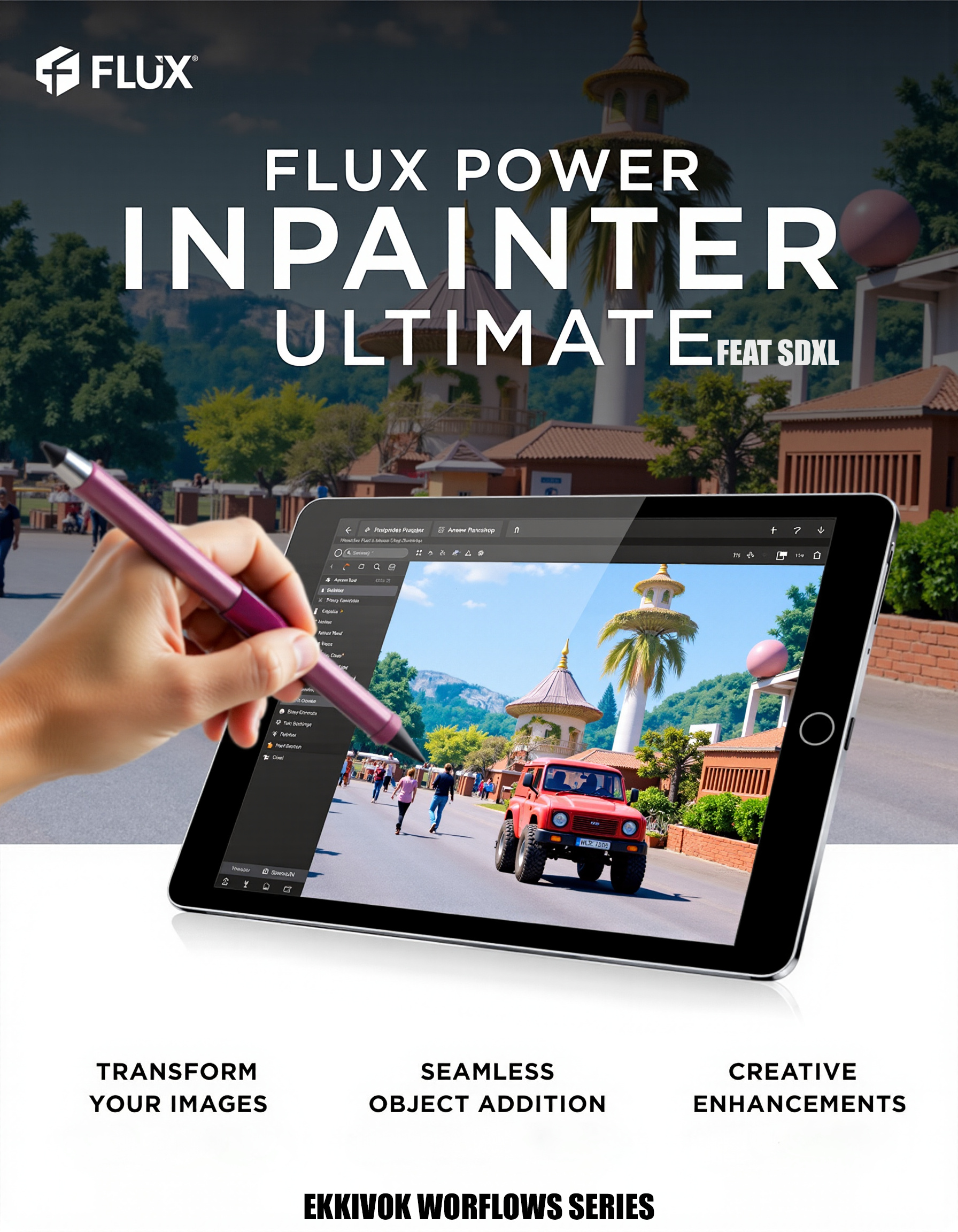 (UPDATED) FLUX POWER INPAINTER V1.1 - ULTIMATE | ComfyUI Workflow