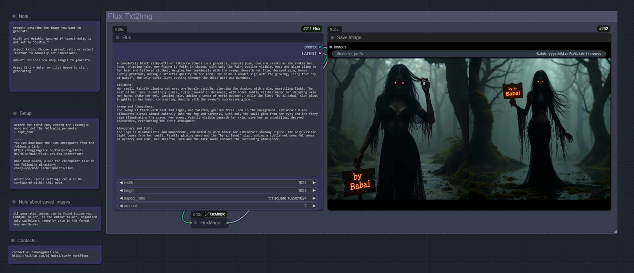 Text 2 Image | Flux | Simple | ComfyUI Workflow