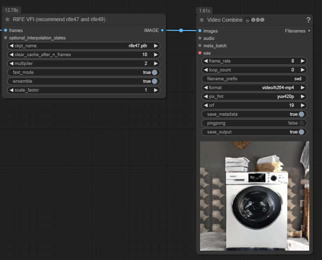 SVD img2video | ComfyUI Workflow