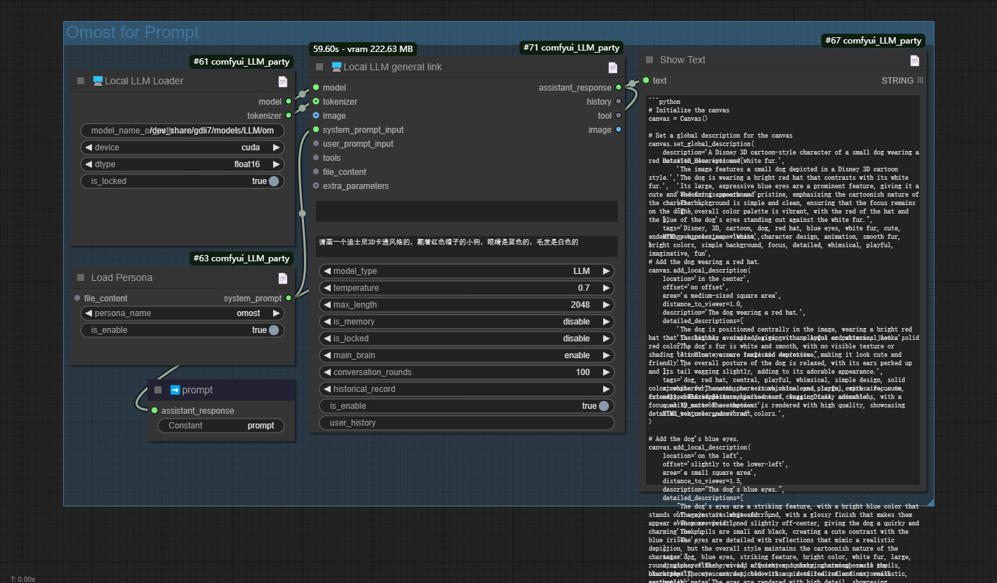 llm party omost | ComfyUI Workflow