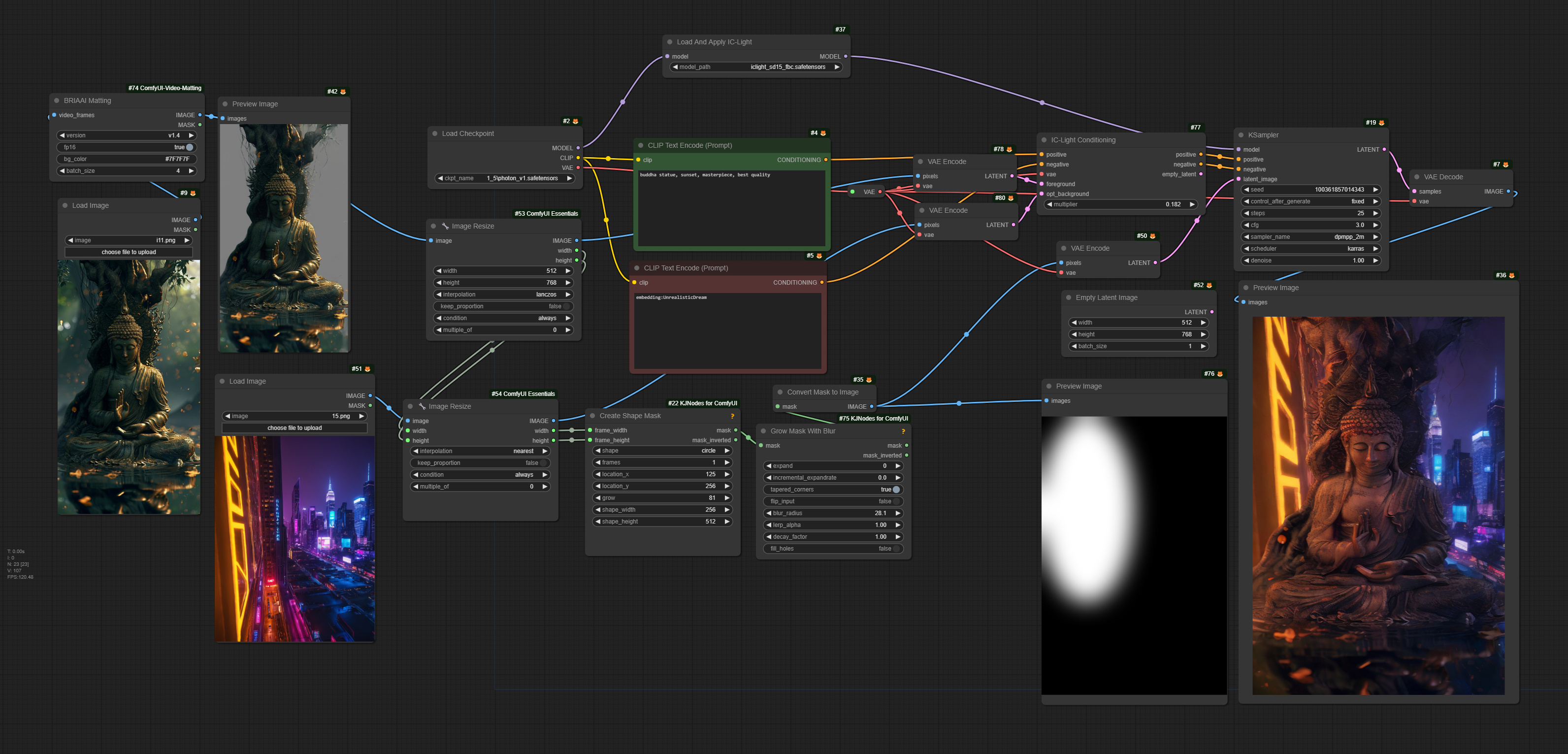 iclight_fbc. | ComfyUI Workflow