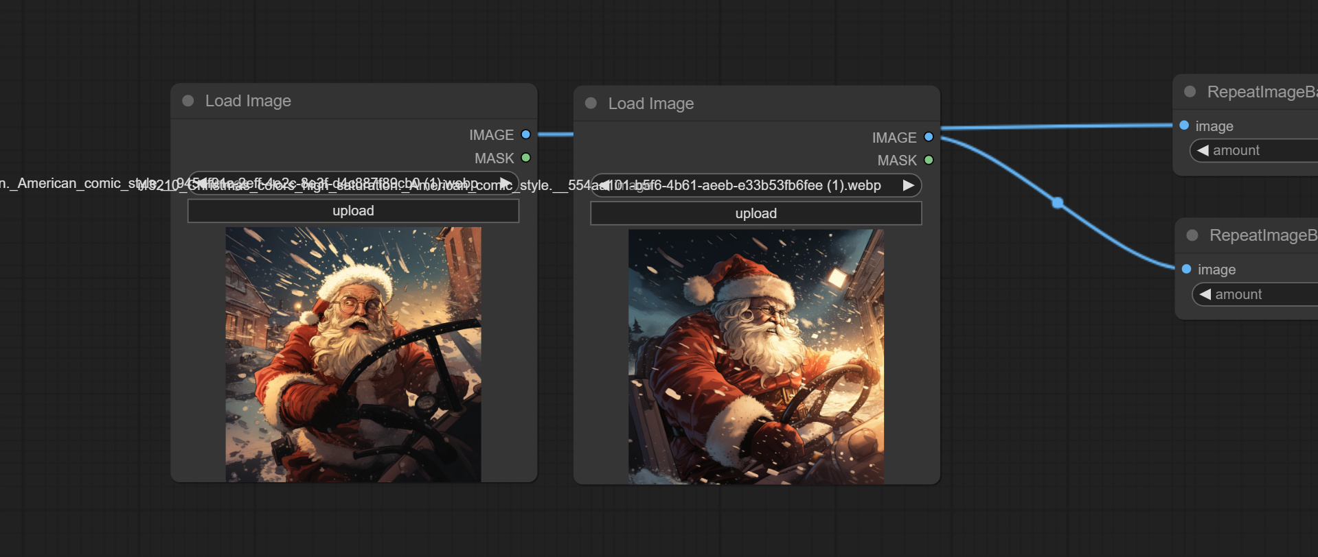 XMAS-AnimateDiff+LORA+Detailer-workflow-Raise Promot-workflow | ComfyUI ...
